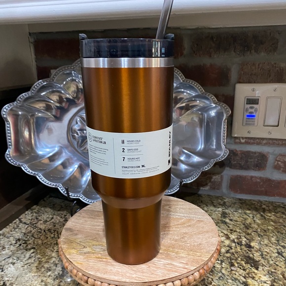 Stanley | Dining | Stanley 4 Oz Quencher H20 Flowstate Tumbler Maple ...